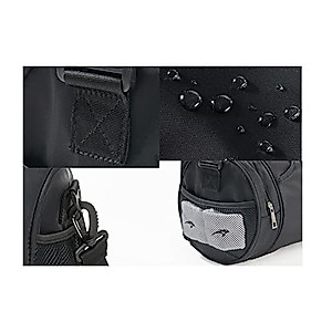 Sports Bags for Women and Men,Travel Bag for Sports, Travel Bag and Handbags,Gym,Fitness bag，Duffle Bag for Weekend Trips，Swim Bags with Wet Clothes Compartments. (black)