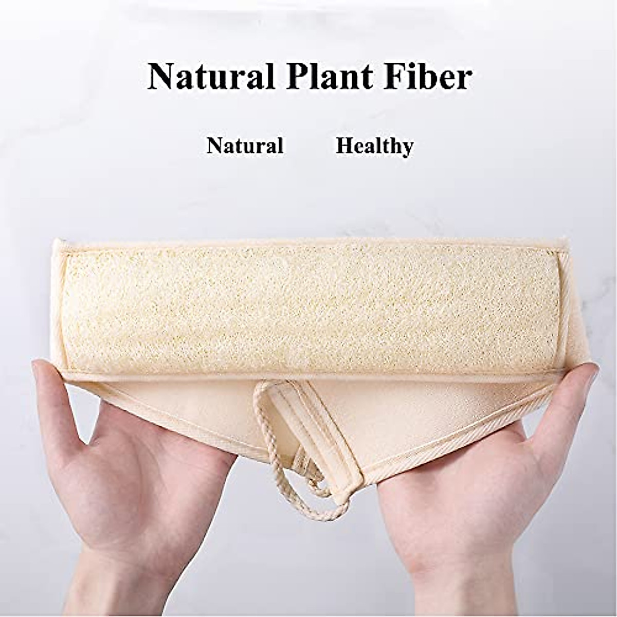 Spclsim Loofah Bath Sponge Shower Loofah Sponge Body Scrubber Exfoliator for Women and Men Exfoliating Luffa Bath Sponge for Body & Back, Back Scrubber for Shower