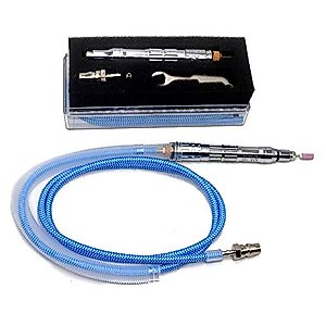 Oudtinx Air-powered Micro Die Grinder, Pencil Style | 65,000 RPM | 1/8" (3mm) Capacity
