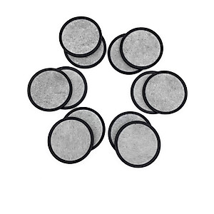 Xcivi 12 Pack Replacement Water Filter Discs for Mr. Coffee Coffee Maker, Activated Charcoal Water Purification Dics