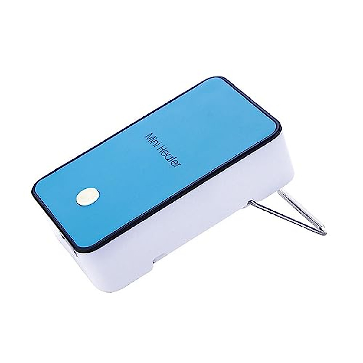 Safety Energy-saving Heater Mini Portable Room Office Desktop Electric Fan Heater Air Warmer Blue