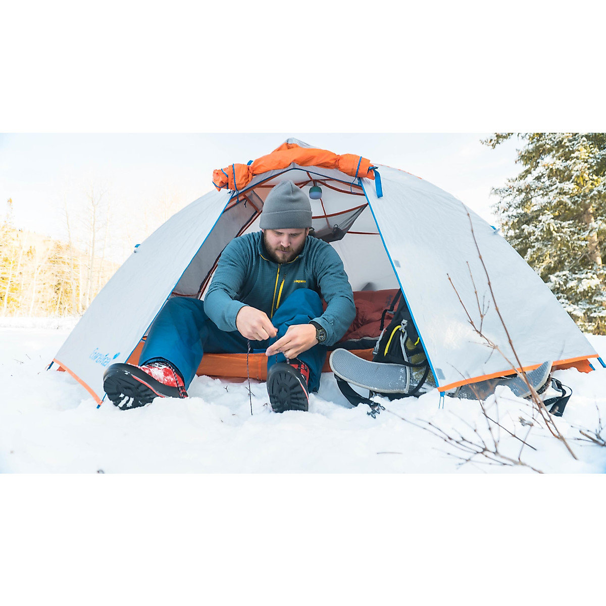 Eureka! Mountain Pass Four-Season Extreme Weather Backpacking Tent (3 Person)