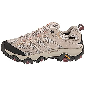 Merrell Women's Moab 3 Waterproof Hiking Shoe, Aluminum, 8