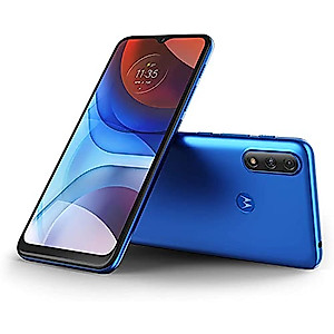 Motorola Moto E7 Power Dual-SIM 64GB ROM + 4GB RAM (GSM Only | No CDMA) Factory Unlocked 4G/LTE Smartphone (Tahiti Blue) - International Version