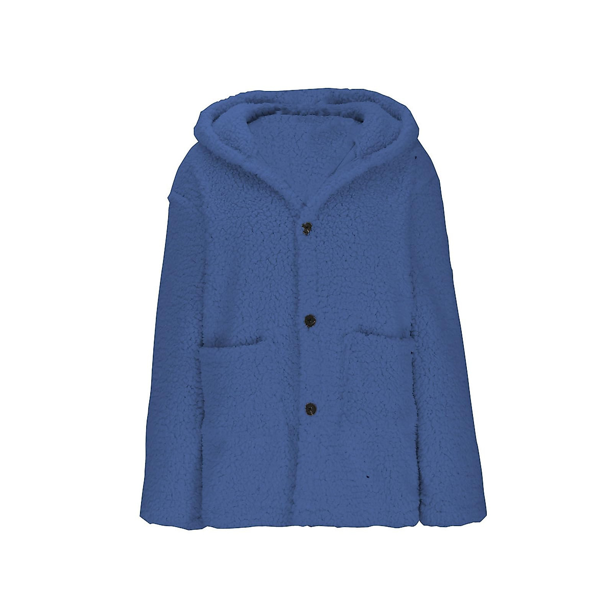 SHOPESSA my orders womens sherpa fleece jacket with hood open front button down jacket coat fluffy fuzzy cardigan thermal fuzzy long sleeve womens top deals of the day clearance prime lightning deals