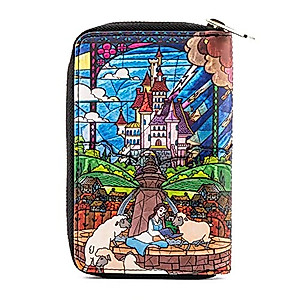 Loungefly Disney Princess Castle Series Belle Faux Leather Wallet