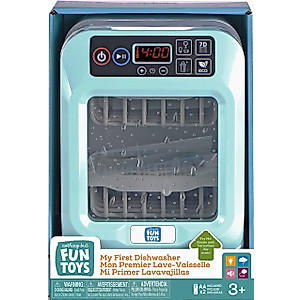 Nothing But Fun Toys My First Dishwasher Lights & Sounds Playset Designed for Children Ages 3+ Years, Multi