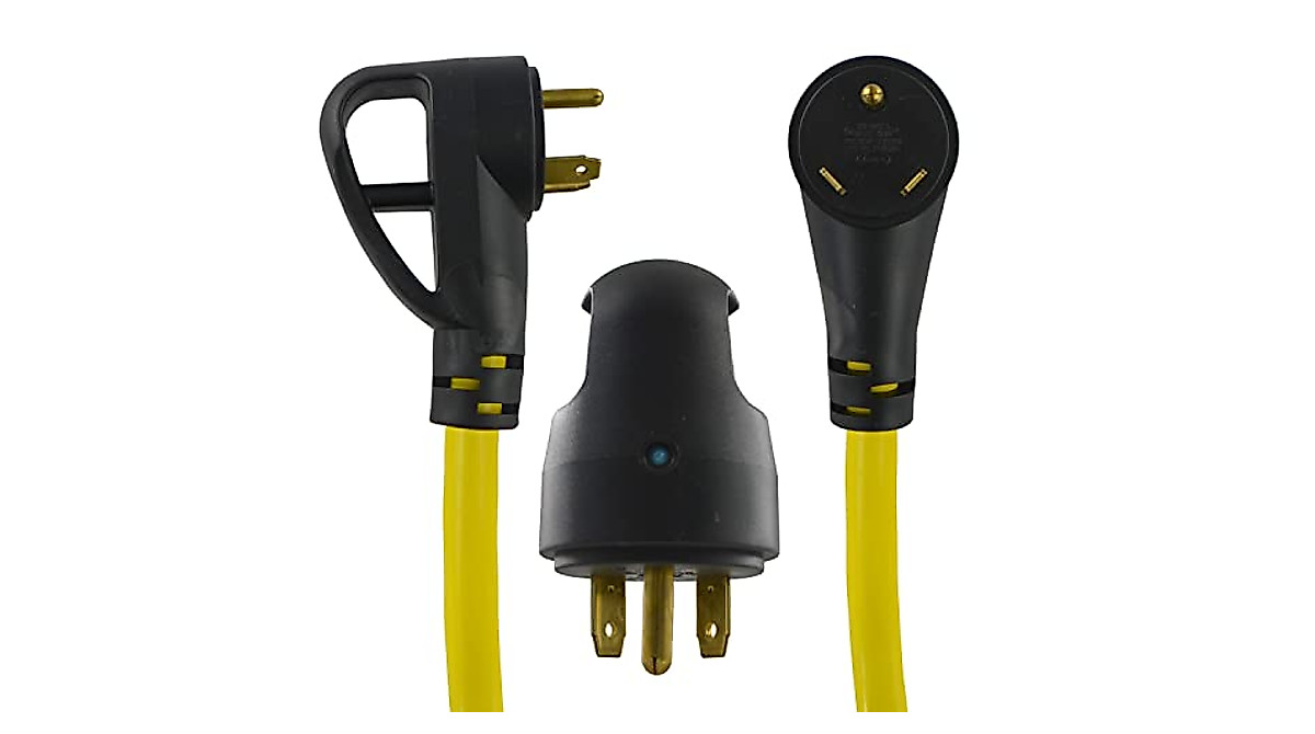 Conntek Ergo Grip 1.5ft RV Adapter Cord - TT-30P to TT-30R