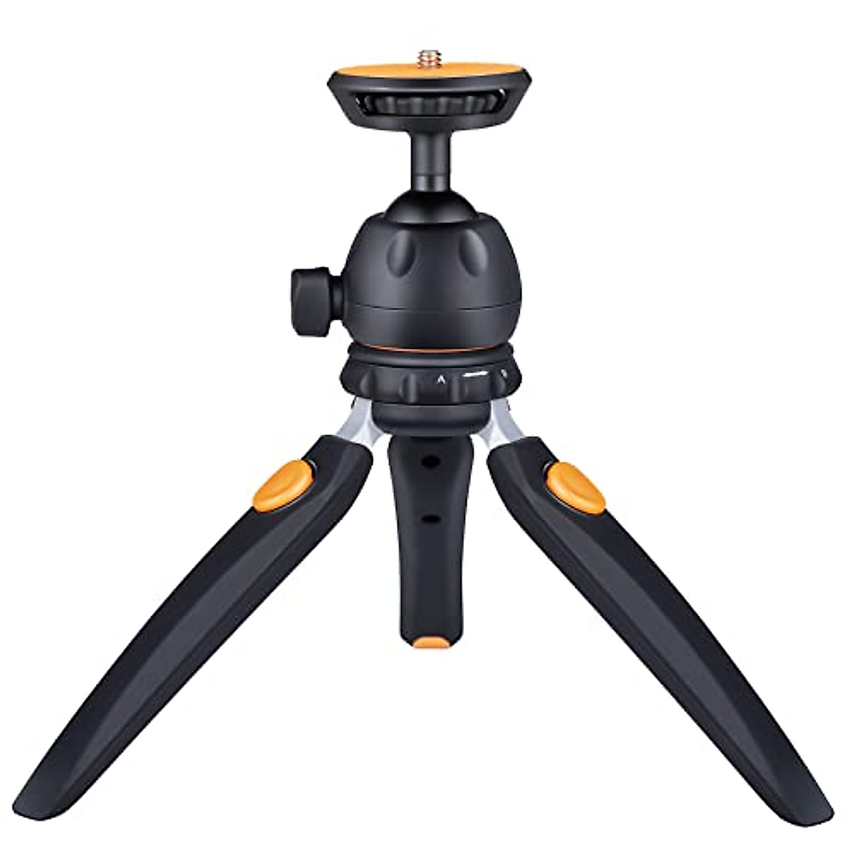 Projector, AKIYO Mini Portable Projector Tripod, 360° Arbitrary Rotation with 2 Height Modes, Multi-Function, Support Most of The Projectors Or Cameras Within 4.4lbs