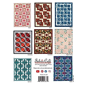 Fabric Cafe The Magic of 3-Yard Quilts Notion, Multi