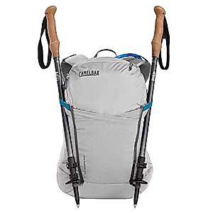 CamelBak Women's Rim Runner X20 Hiking Hydration Backpack 70oz, Vapor/Blue Jay