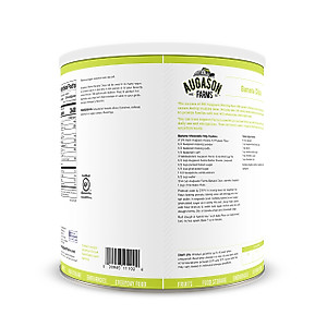 Augason Farms Banana Chips 2 lbs 1 oz No. 10 Can