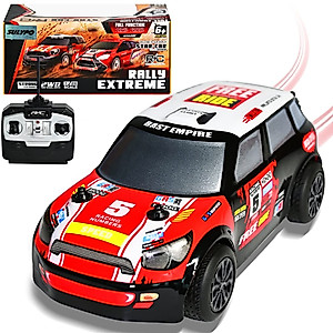 Fast Tiny Remote Control Racing Car Model, Good Looking,Quick Getting Around Super Well Made Nicely Printed and Durable for Kids(Racing)