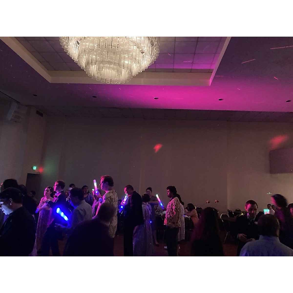 AWANG 50 Pcs Glow Sticks With 3 Modes Colorful Flashing Glow In The Dark Party Supplies Multicolor Bulk LED Foam Glow Sticks For Wedding Raves Sporting Events Glow Party Birthday Camping