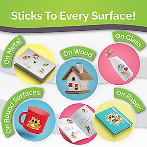 Premium Printable Vinyl Sticker Paper for Inkjet & Laser Printer - 34 Sheets Self-Adhesive Sheets Matte White Waterproof, Dries Quickly Vivid Colors, Holds Ink well- Tear Resistant