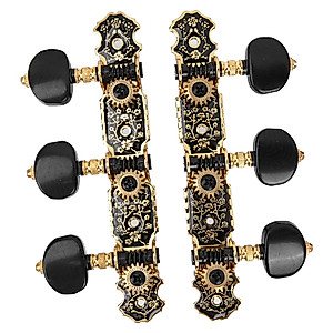 Acoustic Guitar Guitar Machine Heads Tuning Keys Pegs 1:18 Tuners Machine Heads Replacement 3L3R