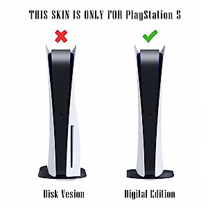 TANOKAY PS5 Console Skin and Controller Skin Set | Kochou Shinobu | Matte Finish Vinyl Wrap Sticker Full Decal Skins | Compatible with Sony Playstation 5 Digital Version