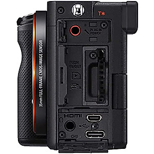 Sony Alpha a7C Compact Mirrorless Camera with FE 28–60 mm F4–5.6 Lens, 2 X Extra LI-ION Batteries, 64GB SDXC Card, Backpack, Handy Case, Tripod,+ More