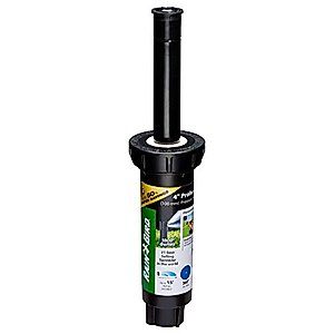 Rain Bird 1804FDSP25 Pressure Regulating (PRS) Professional Dual Spray Pop-Up Sprinkler, 360° Full Circle Pattern, 8' - 15' Spray Distance, 4" Pop-up Height