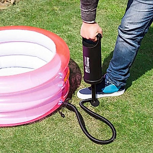 Bestway Air Hammer Inflation Air Pump for Airbeds, Paddle Boards, Kayaks and Other Inflatables, Black, 12 inch