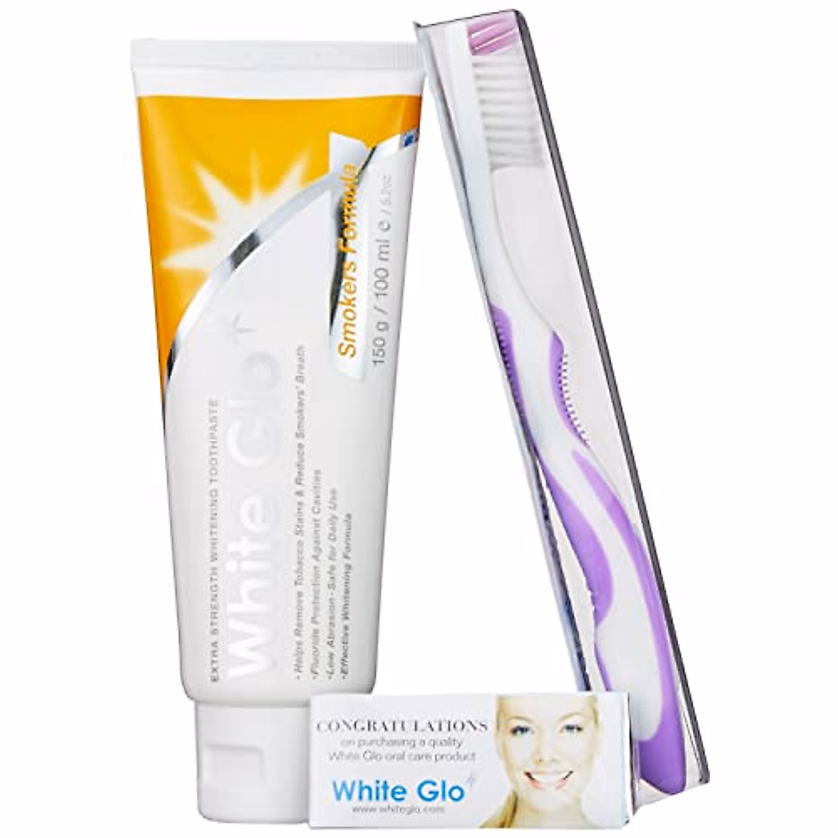 White Glo Smokers Formula Whitening Toothpaste (100ml)