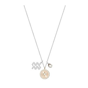 SWAROVSKI Zodiac Pendant Aquarius Gray Rhodium Plating 5349213