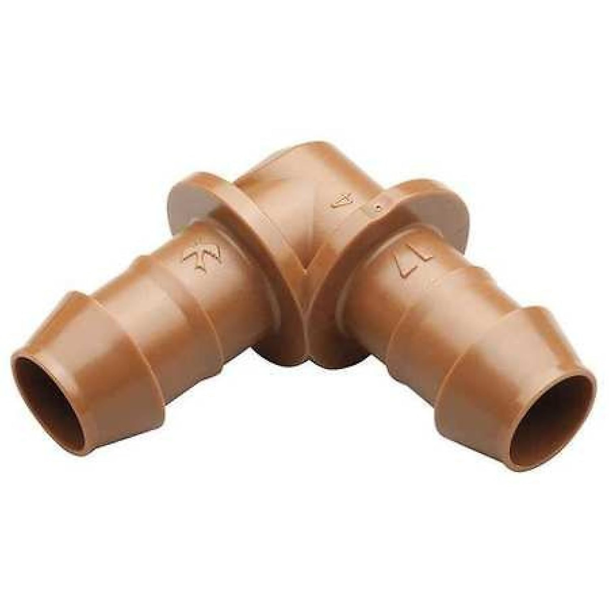 Rain Bird BE50/4PK Drip Irrigation 1/2" Barbed Elbow Fitting, 4-Pack x 2