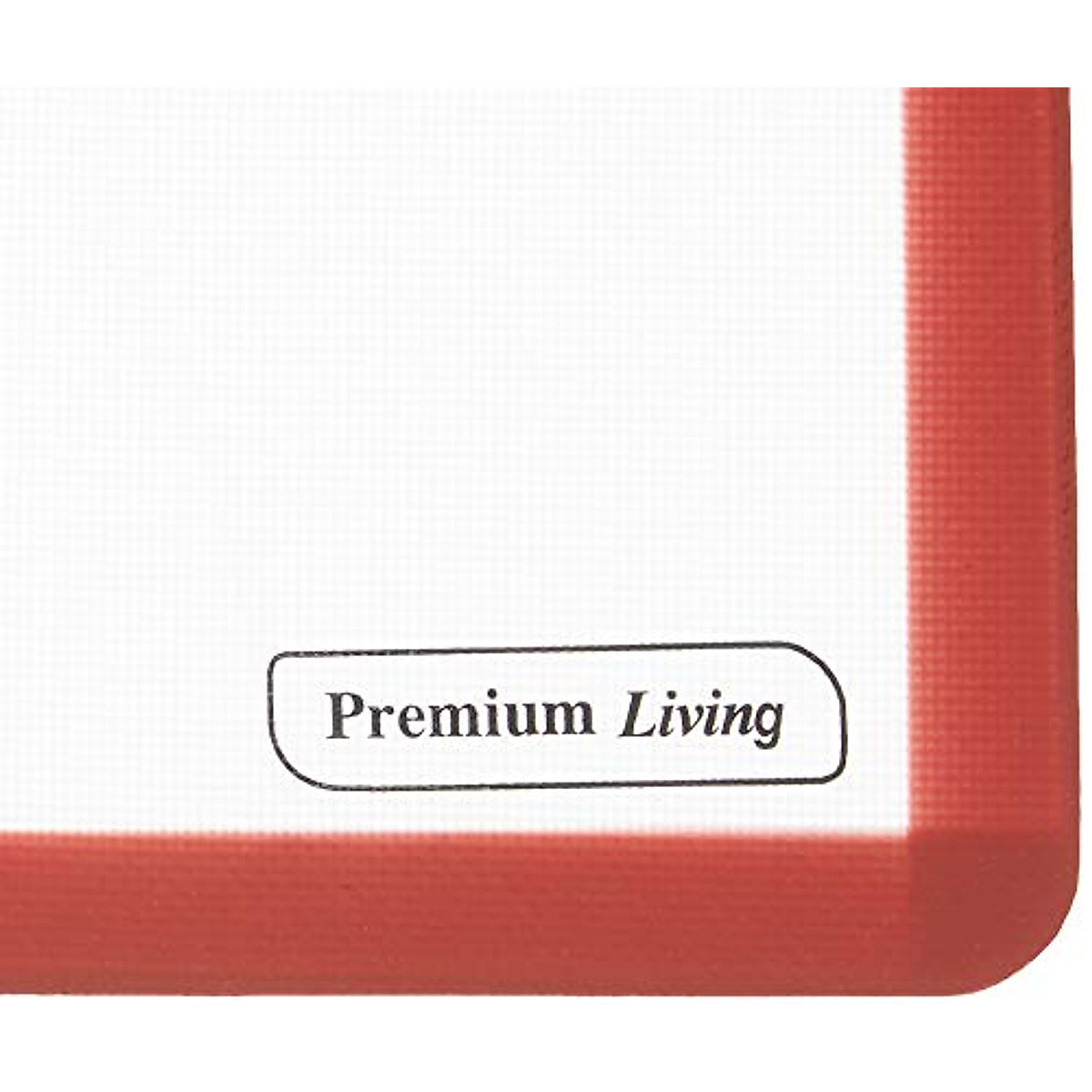 Silicone Baking mat, Half Sheet, 16.5" L x 11.5" W x 0.75 MM Thick, Reusable Baking Sheet Liner, Thick, Non-Stick, Easy Clean, Professional Grade, for Cookie, Pastry (3, Red)