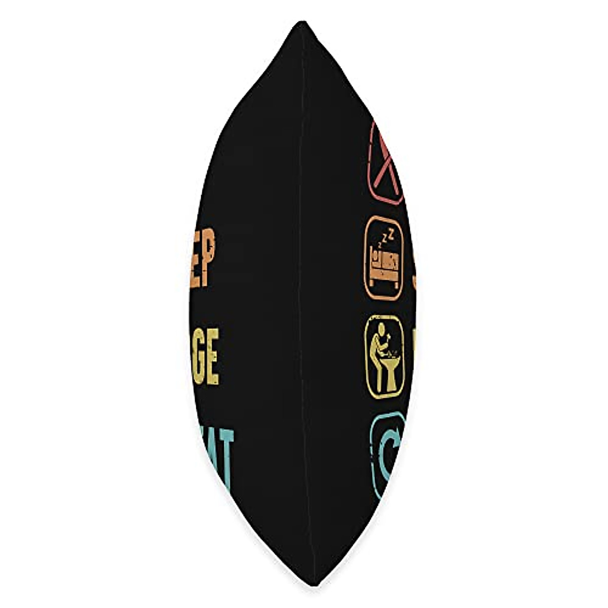 Forging Tools Equipment Kit Gifts For Beginners Eat Sleep Repeat Anvil Hobby Legend Forging Blacksmith Throw Pillow, 16x16, Multicolor