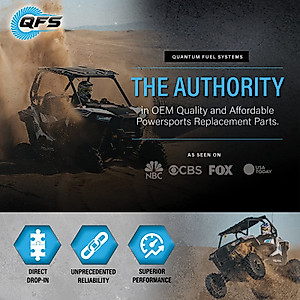 QFS OEM In-Tank Fuel Pump Replacement for Polaris Sportsman 700 X2 800 MV7 X2 500 Ranger XP ATV EFI Fuel Pump, Regulator, Strainer & more, 2004-2007, OEM 2520777 2205081 2520776
