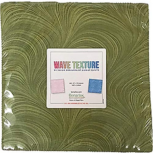 Jackie Robinson Wave Texture 10X10 Pack 42 10-inch Squares Layer Cake Benartex