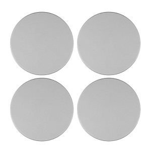 ULTECHNOVO Door Stoppers Wall Protector, 4pcs Silicone Reusable Door Bumper Self Adhesive Quiet Absorbent Gel Door Knobs Wall Protector for Home Office Gray