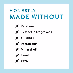 The Honest Company Organic All-Purpose Balm Certified Organic Plant-Based Hypoallergenic Skin Care, 3.4 Ounces and The Honest Company Diaper Rash Cream, 2.5 oz.