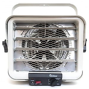 Dr. Infrared Heater DR-966 240-Volt Hardwired Shop Garage Commercial Heater, 3000 Watt / 6000 Watt