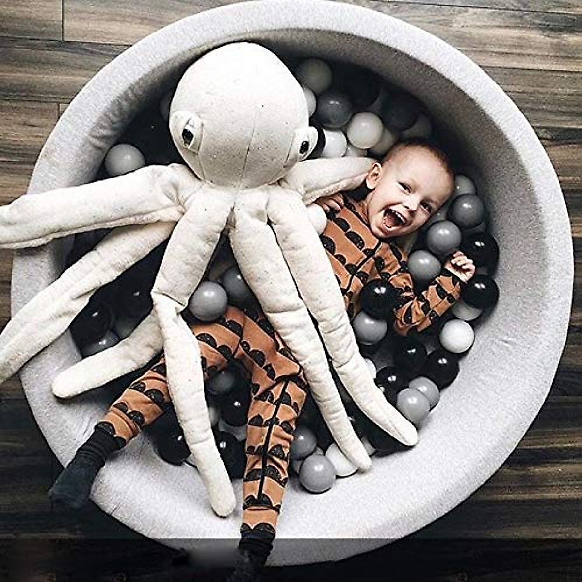 LANGXUN Pit Ball Kiddie Dry Pools, Kids Ball Pit Playpen for Baby Kids Children, Ball Pits Accessories, Baby Toddler Ball Pit, Indoor Playpen, Birthday for Baby Toddler Kids