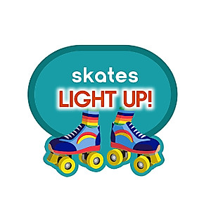 Illumination's Minions: The Rise of Gru Roller Skate Stuart Lights and Sounds Interactive Feature Plush, Kids Toys for Ages 3 Up by Just Play