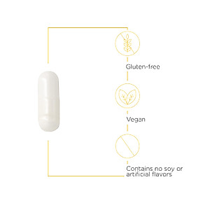 Integrative Therapeutics L-Theanine - L-Theanine to Support a Relaxed State* - Healthy Stress Response* - Vegan & Gluten-Free Amino Acid Supplement - 200 mg, 60 Capsules