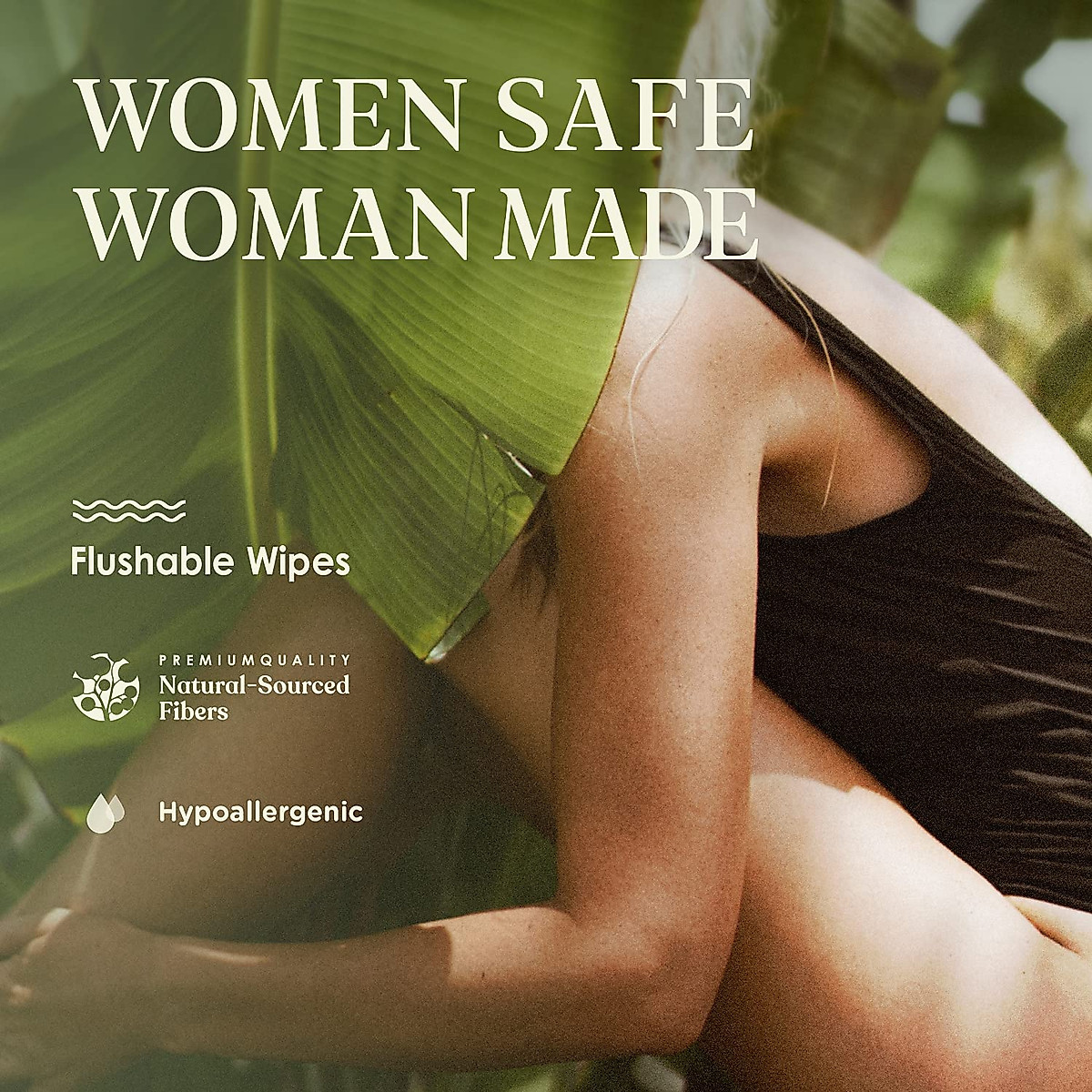 HAVIT Signature Edition Flushable Wipes for Women, Plant-Based Cloth with Natural Pulp, Plantago Asiatica Extracts, 360 Coutns (60 Cloth of 6 Packs)