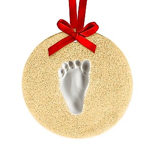 Lil Peach My First Christmas Silver and Red Photo Frame, Baby's First Christmas Picture Frame, Baby Holiday Keepsake, Gift For New And Expecting Parents