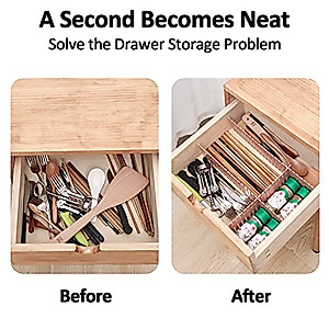 14.5 in Pink DIY Grid Drawer Organizer for Socks, TWUTGAYW 8PC Adjustable Plastic Storage Drawers Divider, Drawer Organizer Grid Dividers, Pink Drawer Partitions for Tie, Bras, Underwear, Makeup