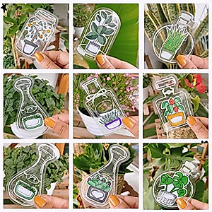 Dried Flower Bookmark Kit, Gicibady Dried Flower Bookmark, Gicibady Flower Bookmark, Flower Bookmark Kit, Flower Press Bookmark, Transparent Flower Bookmark Maker for Craft (20 Large Full Set)