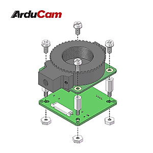 Arducam CSI to USB UVC Camera Adapter Board for Raspberry Pi HQ Camera, 12.3MP IMX477 Camera Board