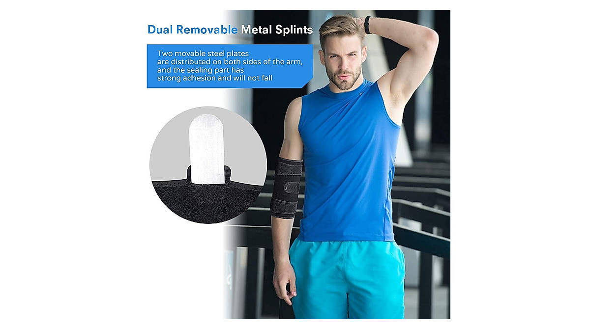 Corpower Elbow Brace for Tendonitis & Tennis Elbow | Support & Pain Relief