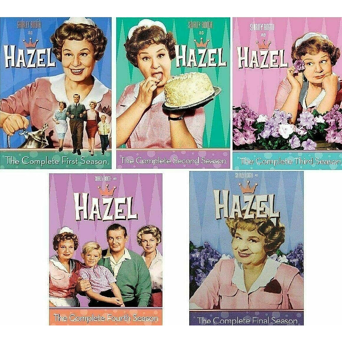 New Hazel The Complete Series Seasons 1-5 (DVD)