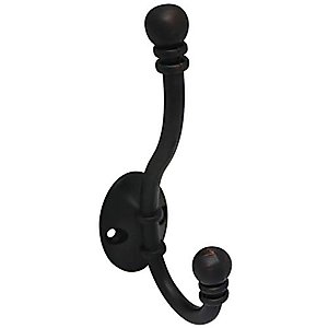 Cosmas 10 Pack 36267ORB Oil Rubbed Bronze Heavy Duty Coat & Hat Hook