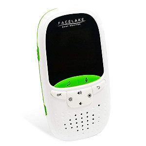 Facelake FL602 Video Baby Monitor with Night vision, Two Way Talk