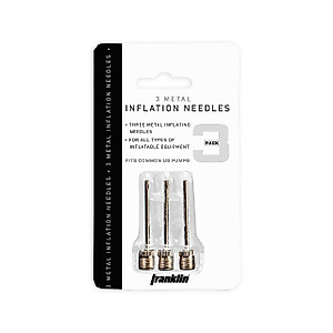 Franklin Sports 3 Pack of Inflation Needles silver