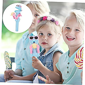 VILLCASE Lollipop Machine Destress Gifts Chrismas Candy Wand Toy Christmas Lollipop Robot Lollipop Holder for Kids Sugar Storage Toy Lollipop Holder Robot Creative Lollipop Robot Toys Child