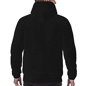 Galaksing Chief Rapper Keef Men's hoodie Casual long sleeve T Shirts fit Youth Popular for Running Suitable for winter X-Large Black