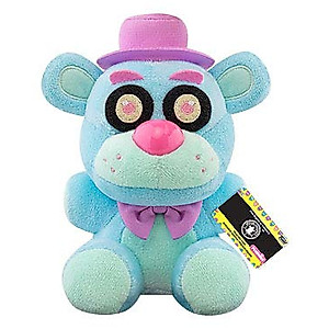 Funko FNAF Spring Pastel Colorway Plush Set of 5 - Cupcake, Foxy, Freddy Blue and Freddy Pink, Foxy Blue and Foxy Purple